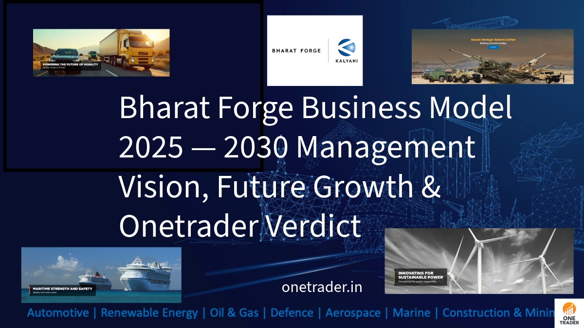 Explore Bharat Forge’s complete business model onetrader